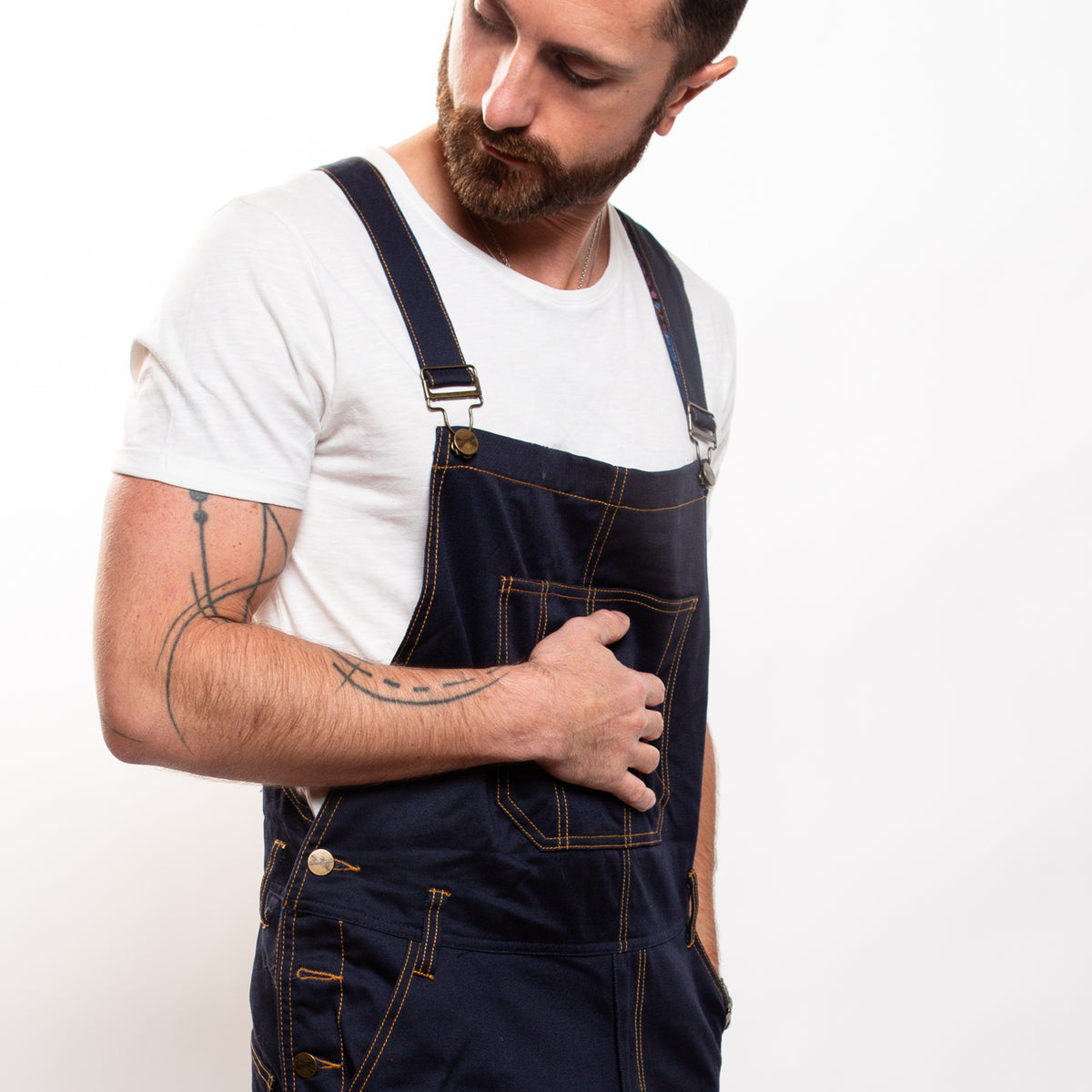 Overalls - Geo Navy – BIA BORO MENSWEAR