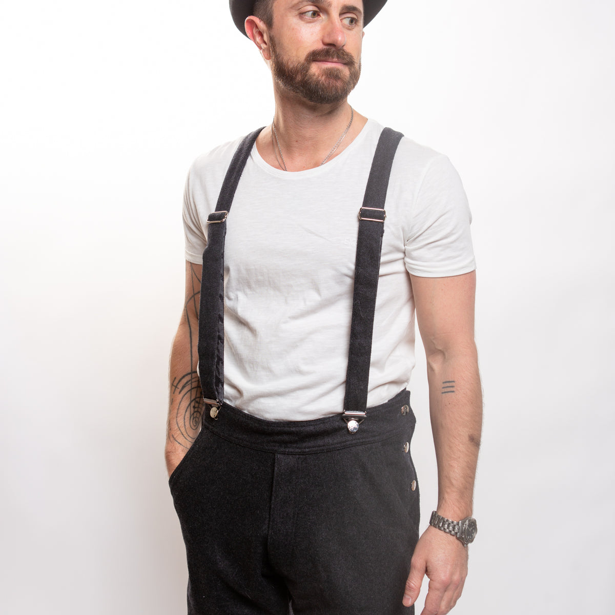 Wool Overalls - Grey – BIA BORO MENSWEAR