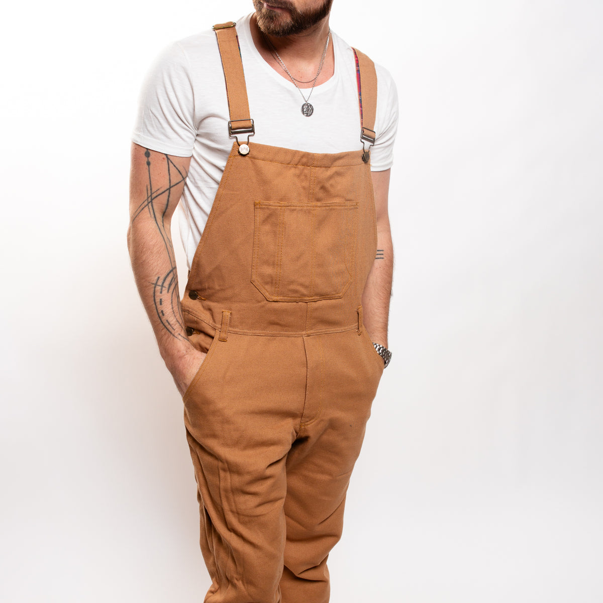 Overalls - Tan Plaid – BIA BORO MENSWEAR